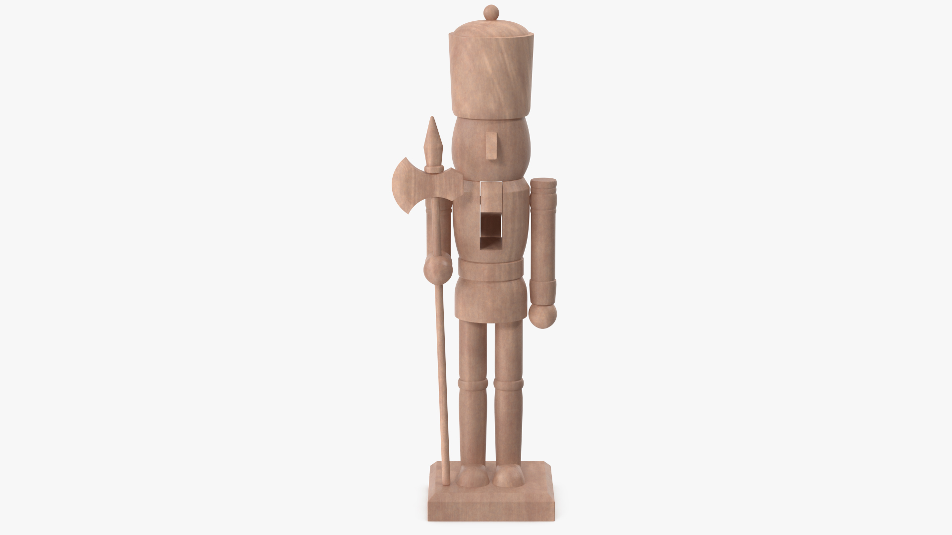 3D Wooden Christmas Nutcracker 5 Model - TurboSquid 2267730