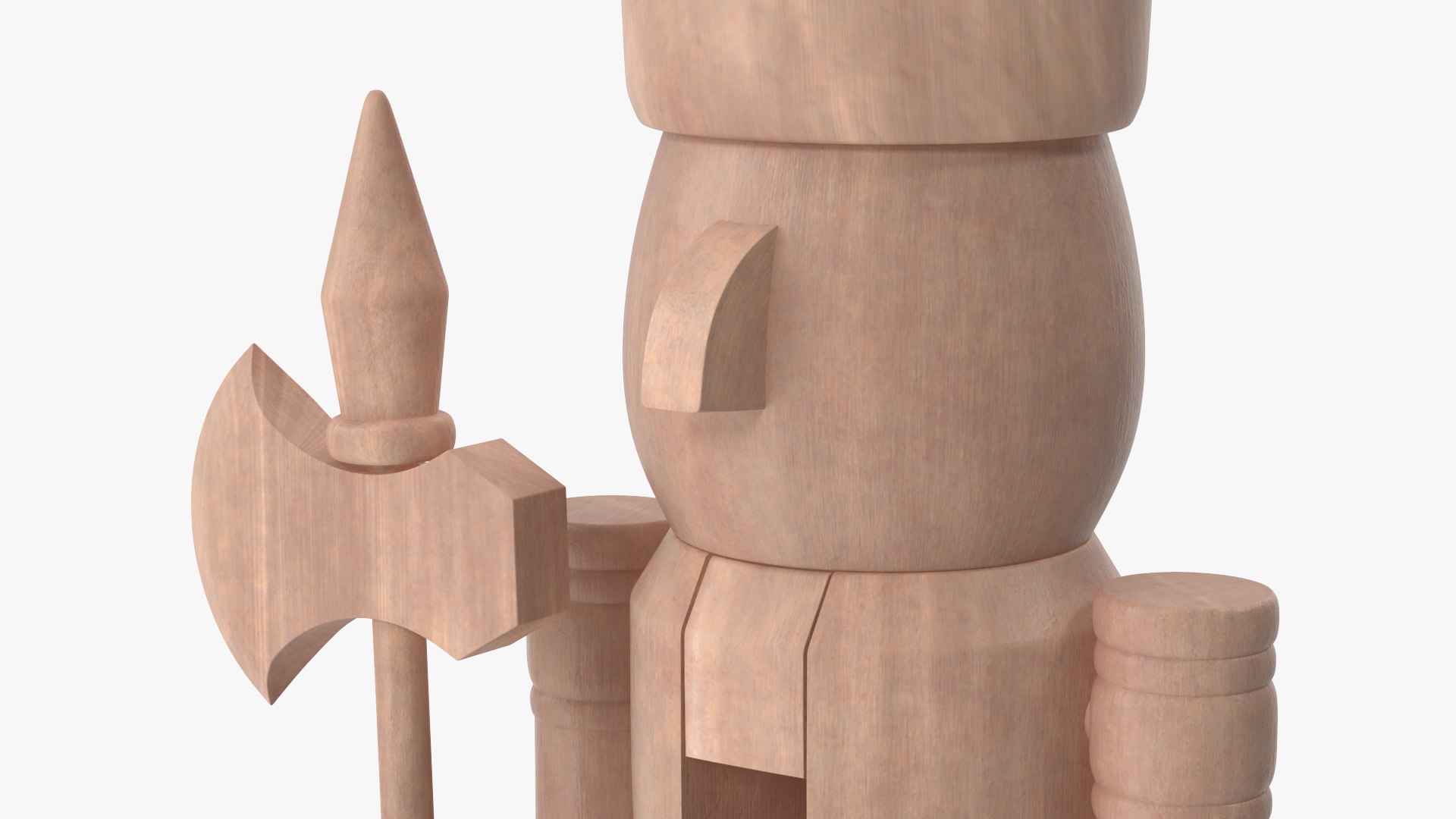 3D Wooden Christmas Nutcracker 5 Model - TurboSquid 2267730