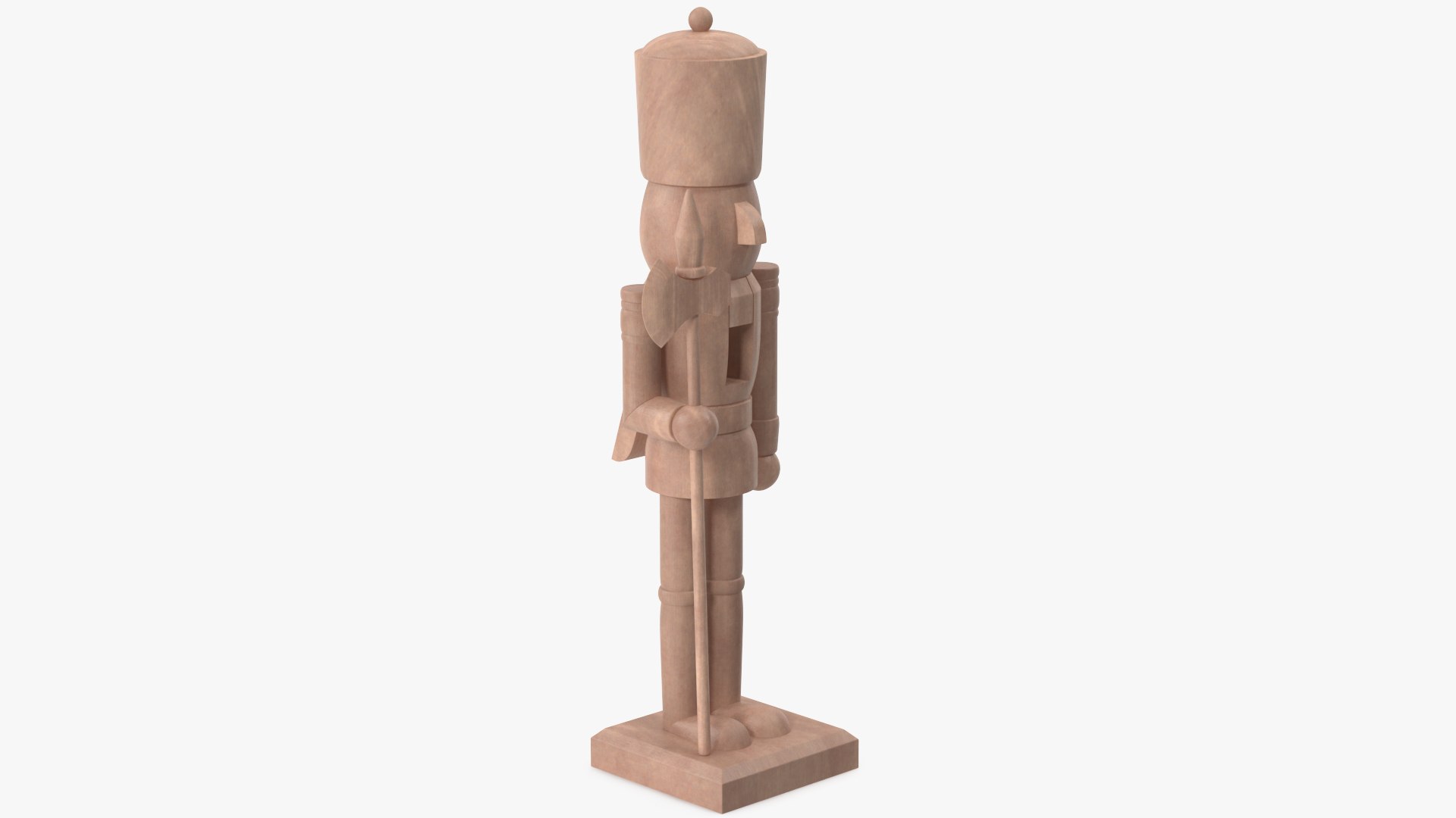 3D Wooden Christmas Nutcracker 5 Model - TurboSquid 2267730