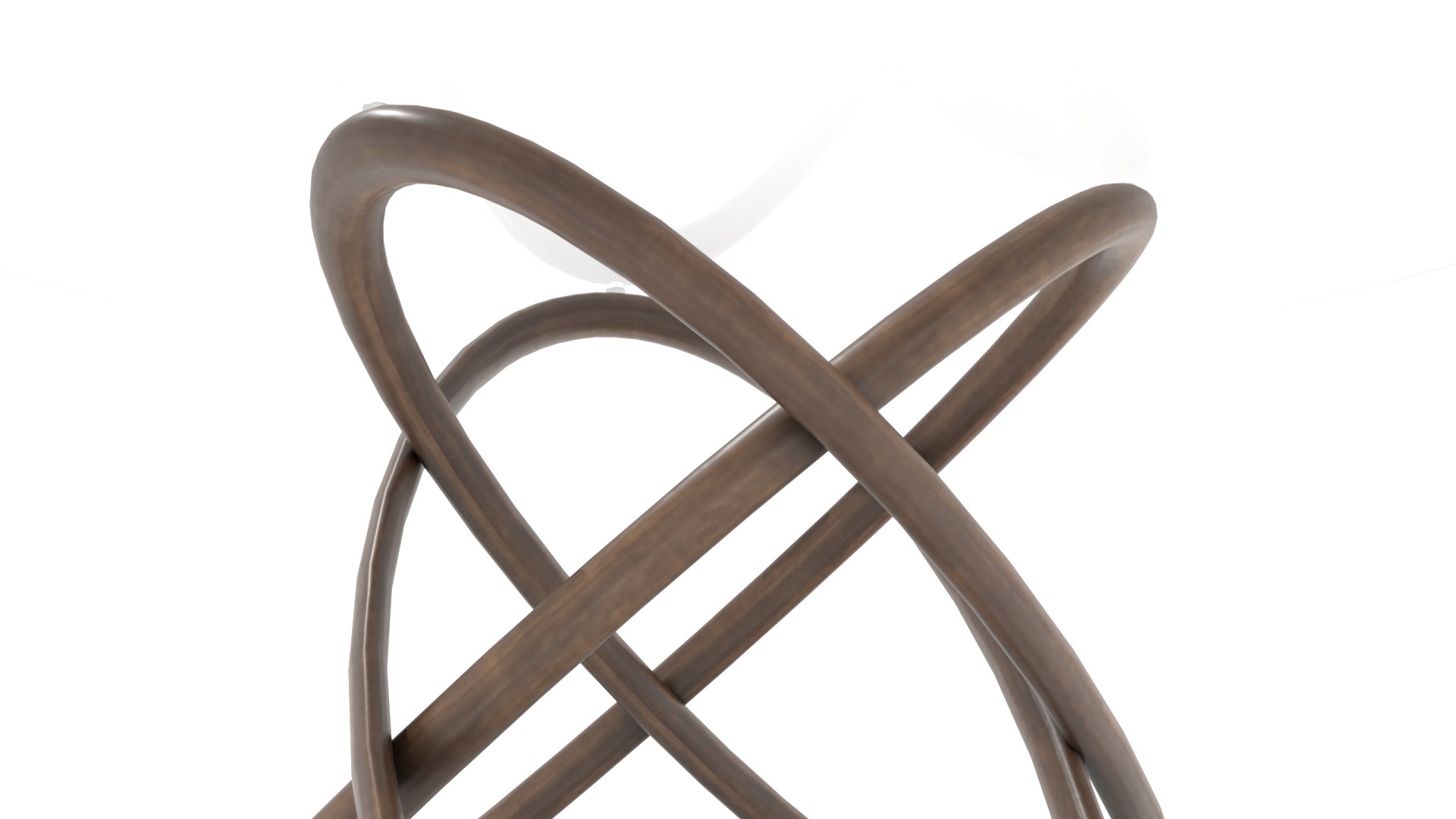 3D Modern Interlocking Wooden Hoops Model - TurboSquid 1263689