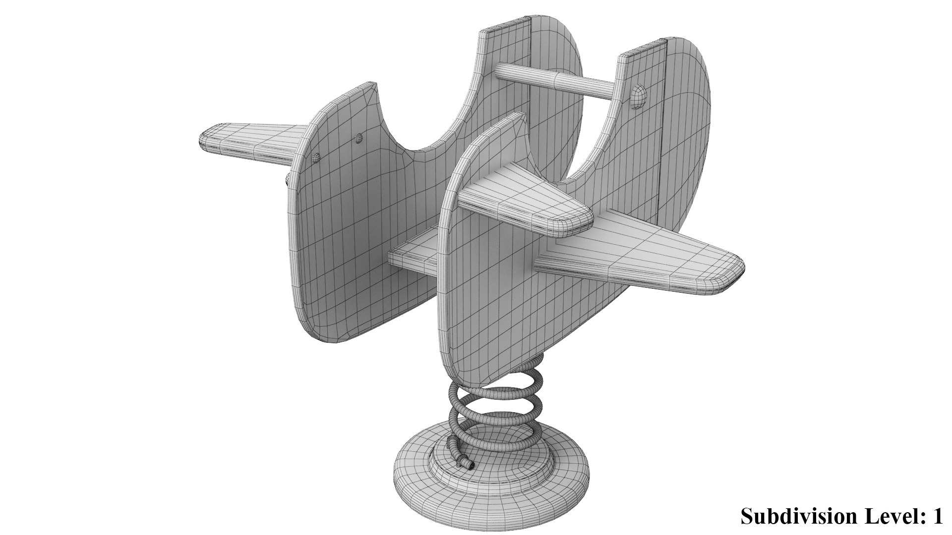 Spring rocker 3D model - TurboSquid 1467624