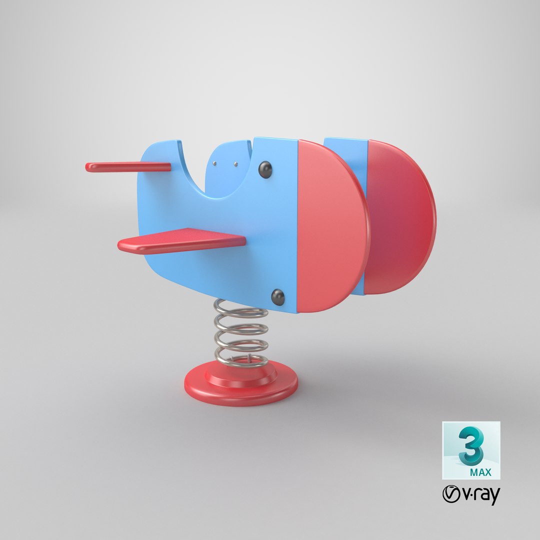 Spring rocker 3D model - TurboSquid 1467624