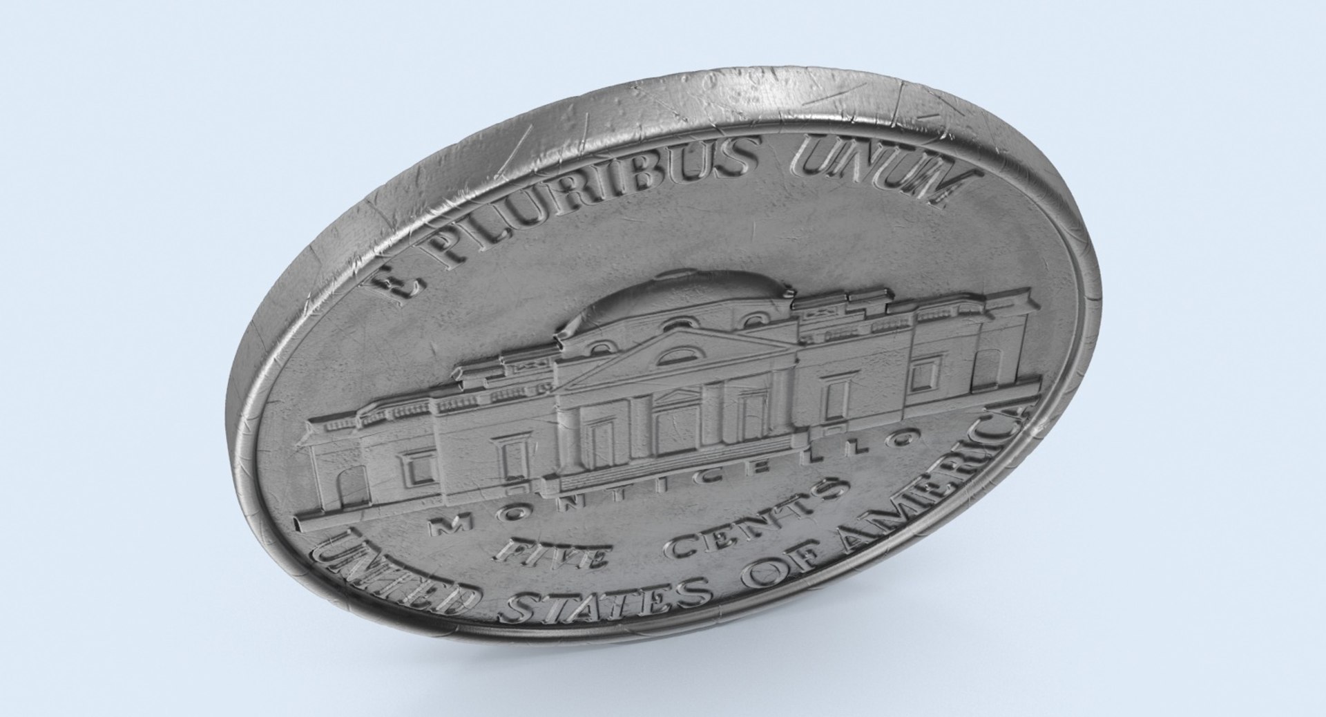 3d Model Nickel Pile