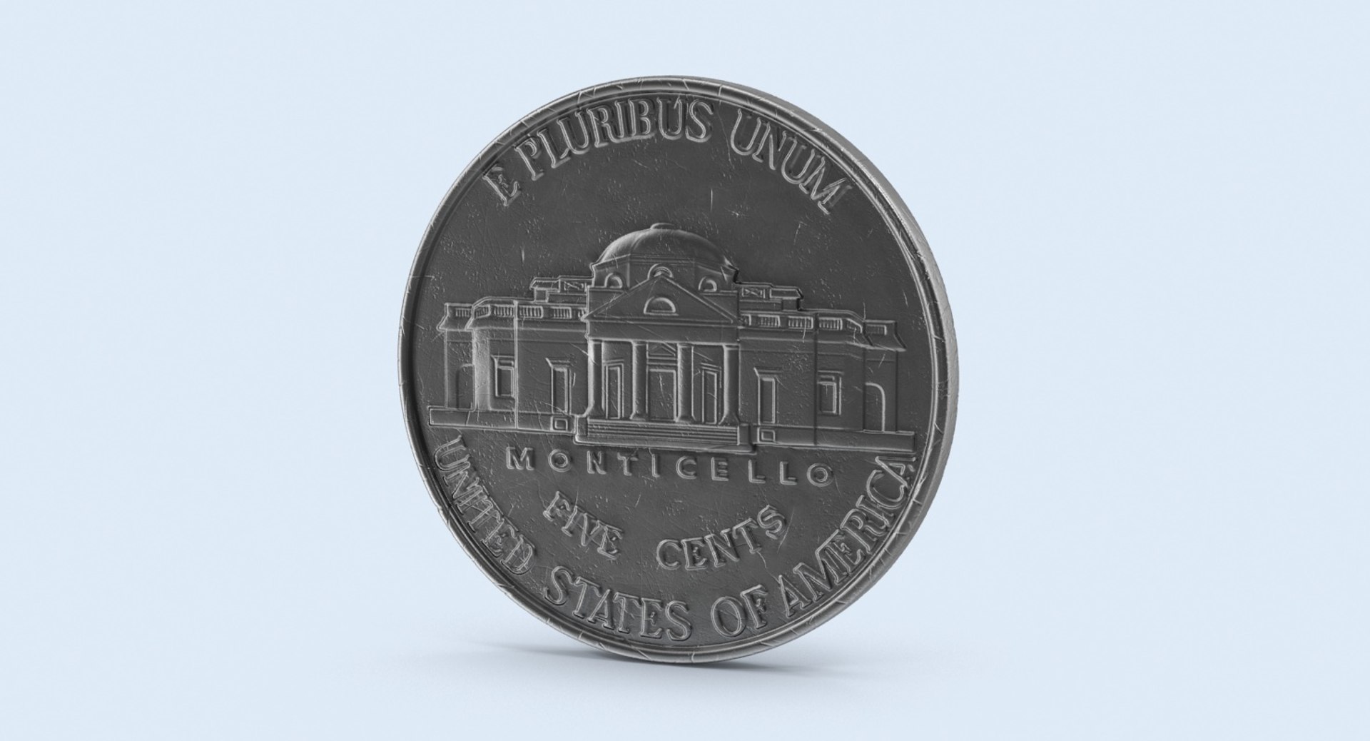 3d Model Nickel Pile