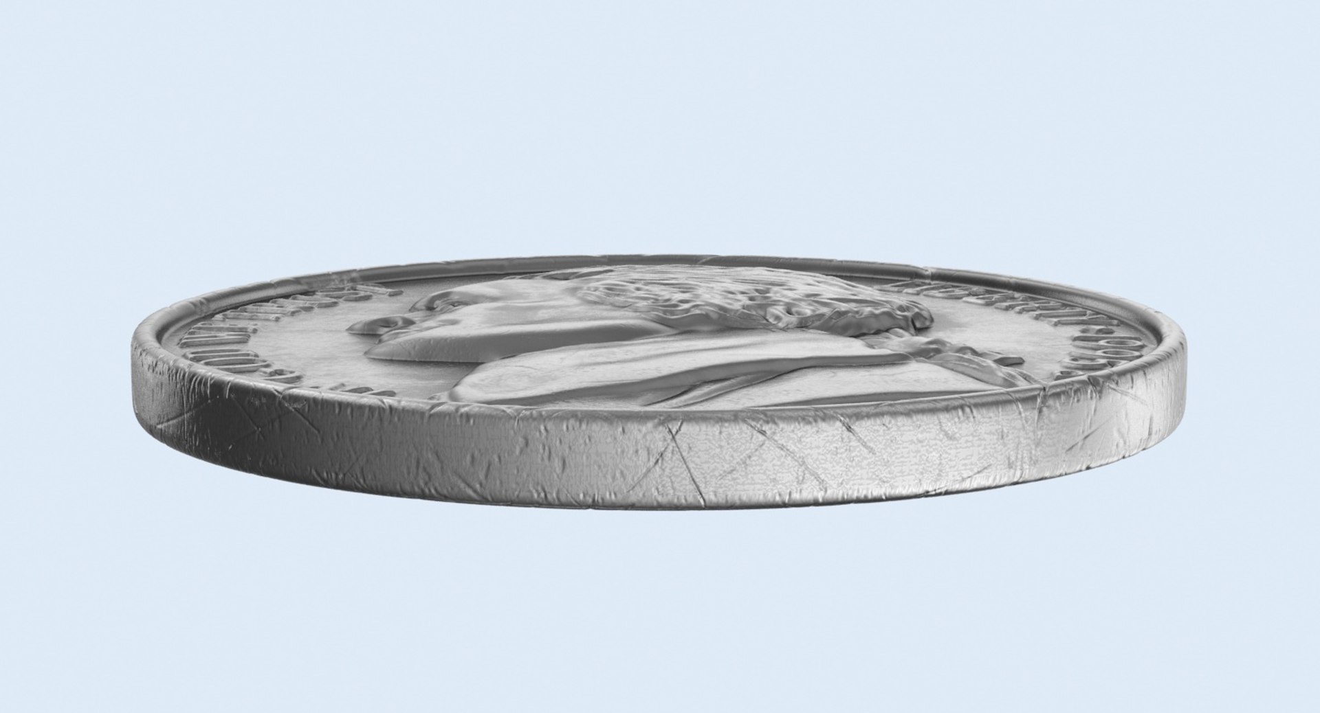 3d Model Nickel Pile