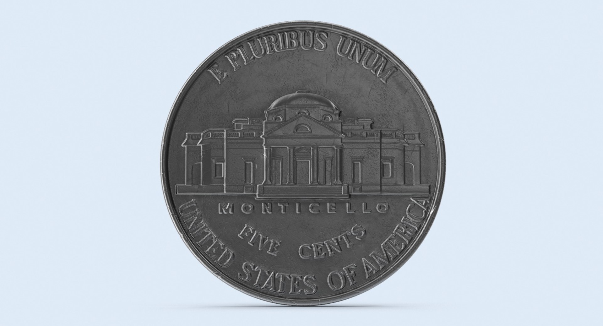 3d Model Nickel Pile