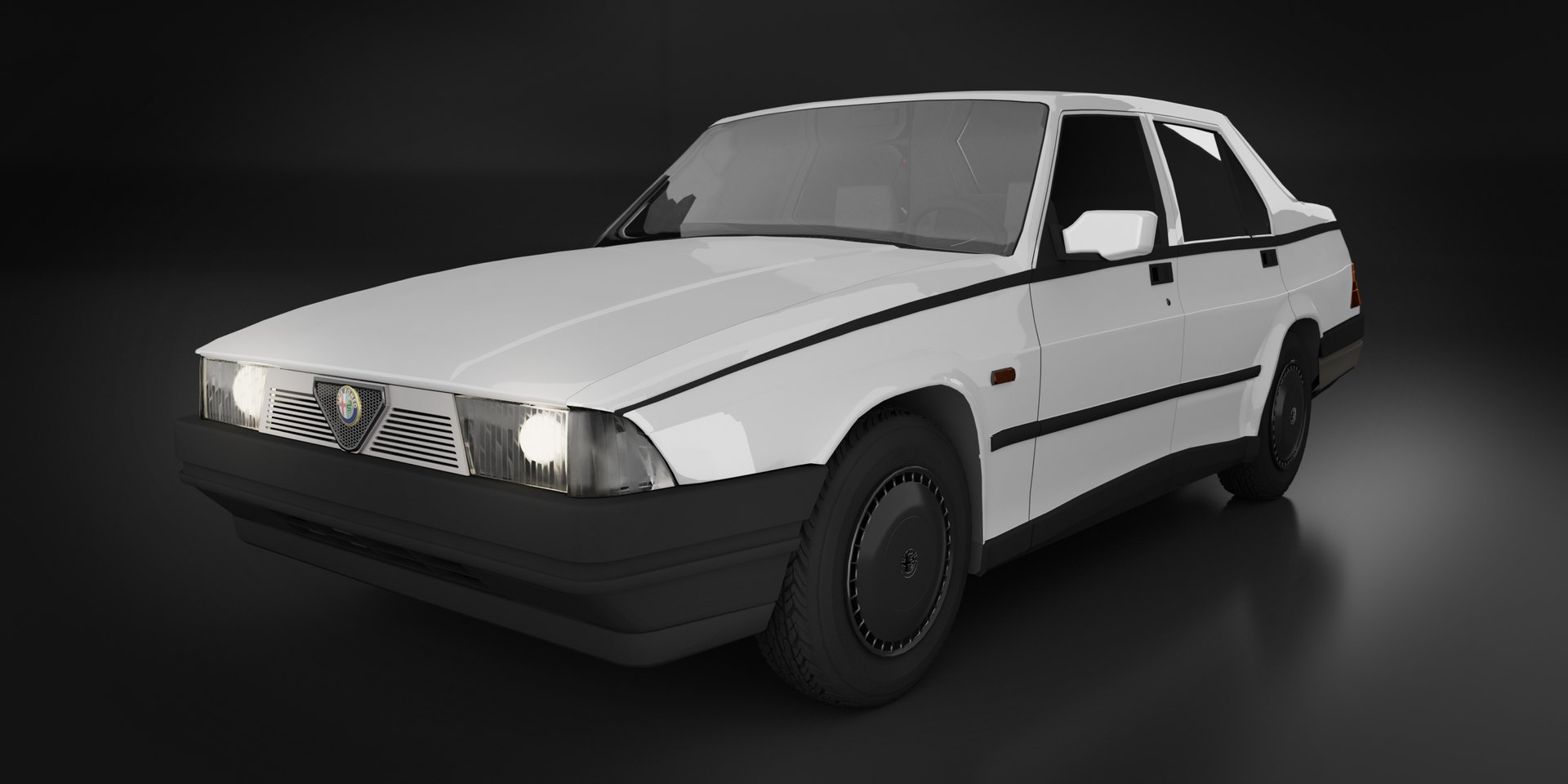 Alfa Romeo 75 3D Model - TurboSquid 1533360