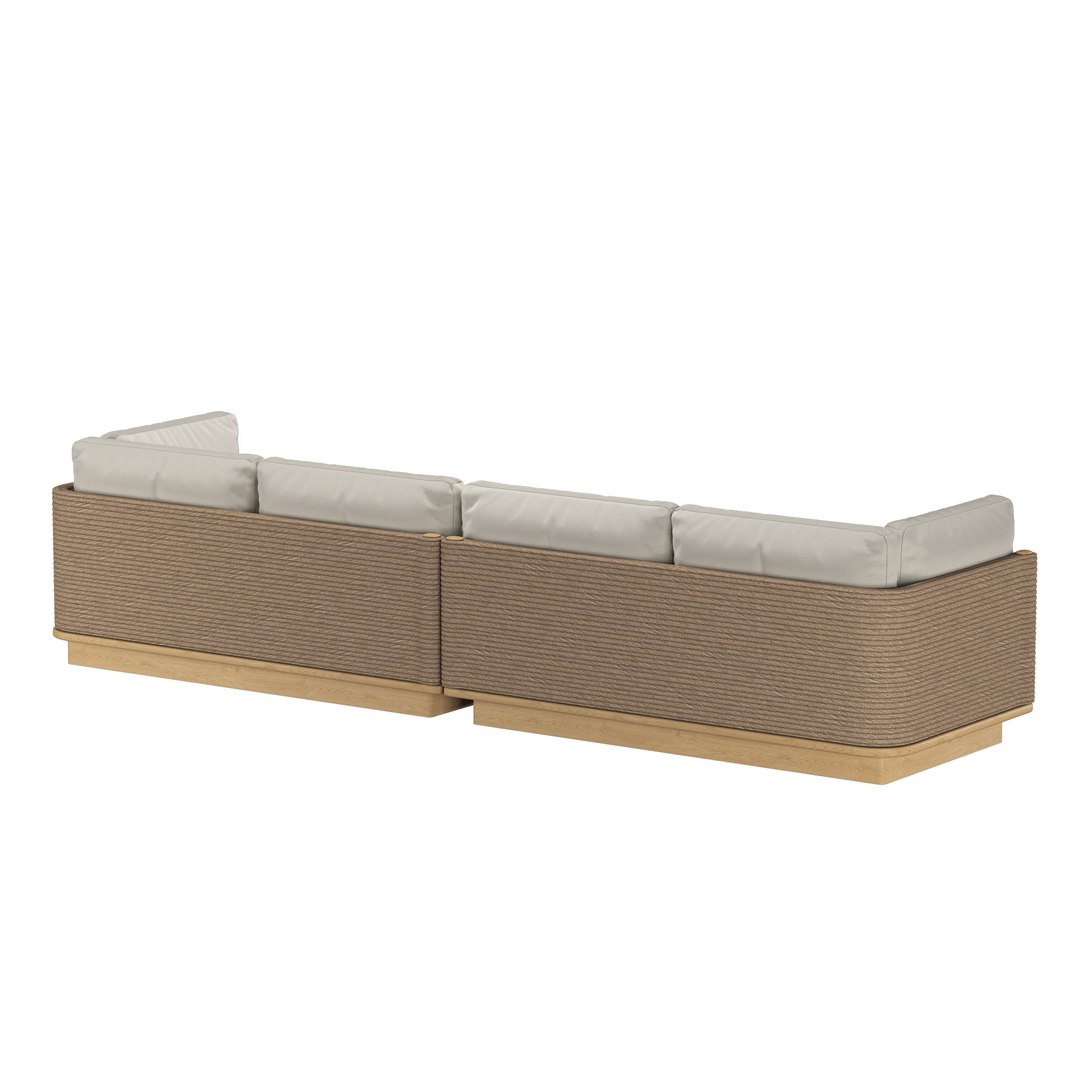 Grio Outdoor Connection Corner Module Sofa 3D Model - TurboSquid 2367931