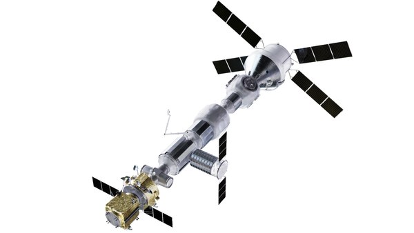 3D Lunar Gateway Space Station model - TurboSquid 1729130