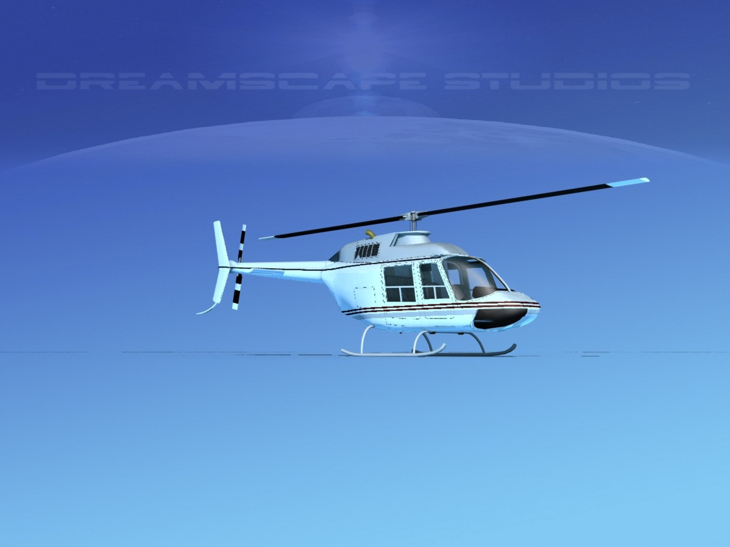 Rotor Bell 206 3D Model - TurboSquid 1218984