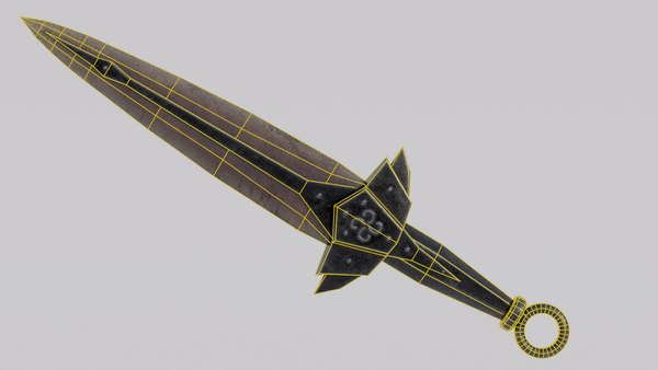 modelo 3d Dragon blade - TurboSquid 2066193