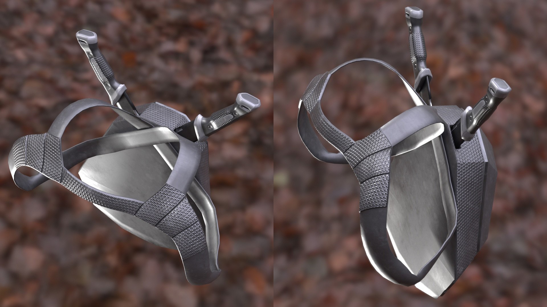 Backpack Machete 228 - All MH Bodies UE5 Skeletons - Rigged 3D Model ...