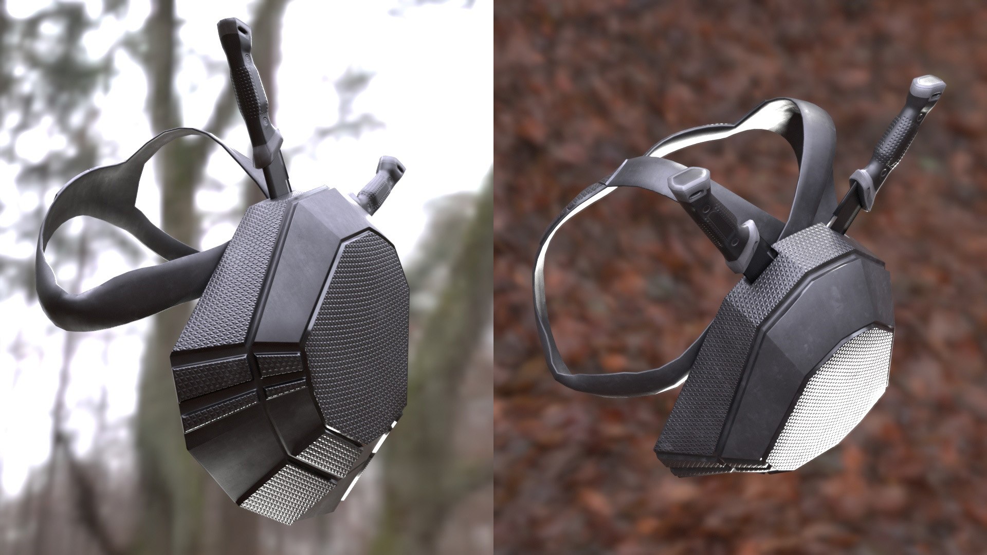 Backpack Machete 228 - All MH Bodies UE5 Skeletons - Rigged 3D Model ...