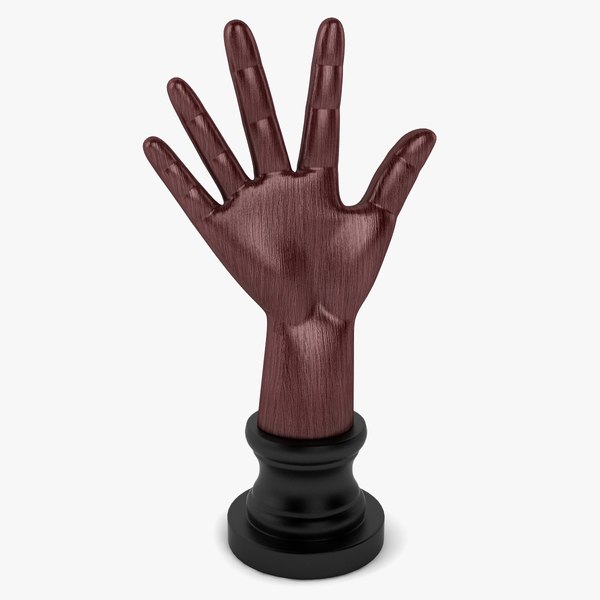 3d max hand decoration