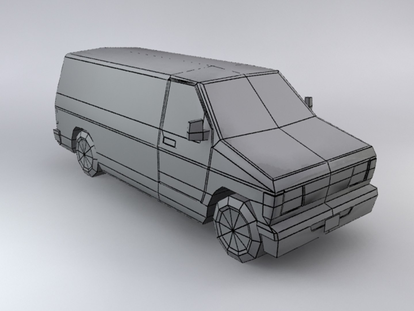 3d Van Car