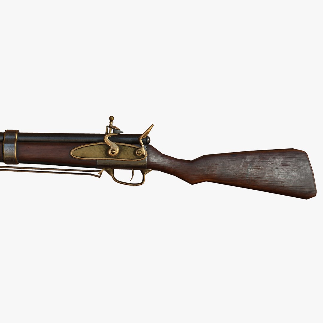 Musket Model | 1147918 | TurboSquid