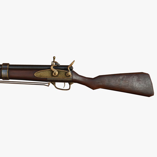 머스킷 (Musket, PBR) 3D 모델 - TurboSquid 1147918