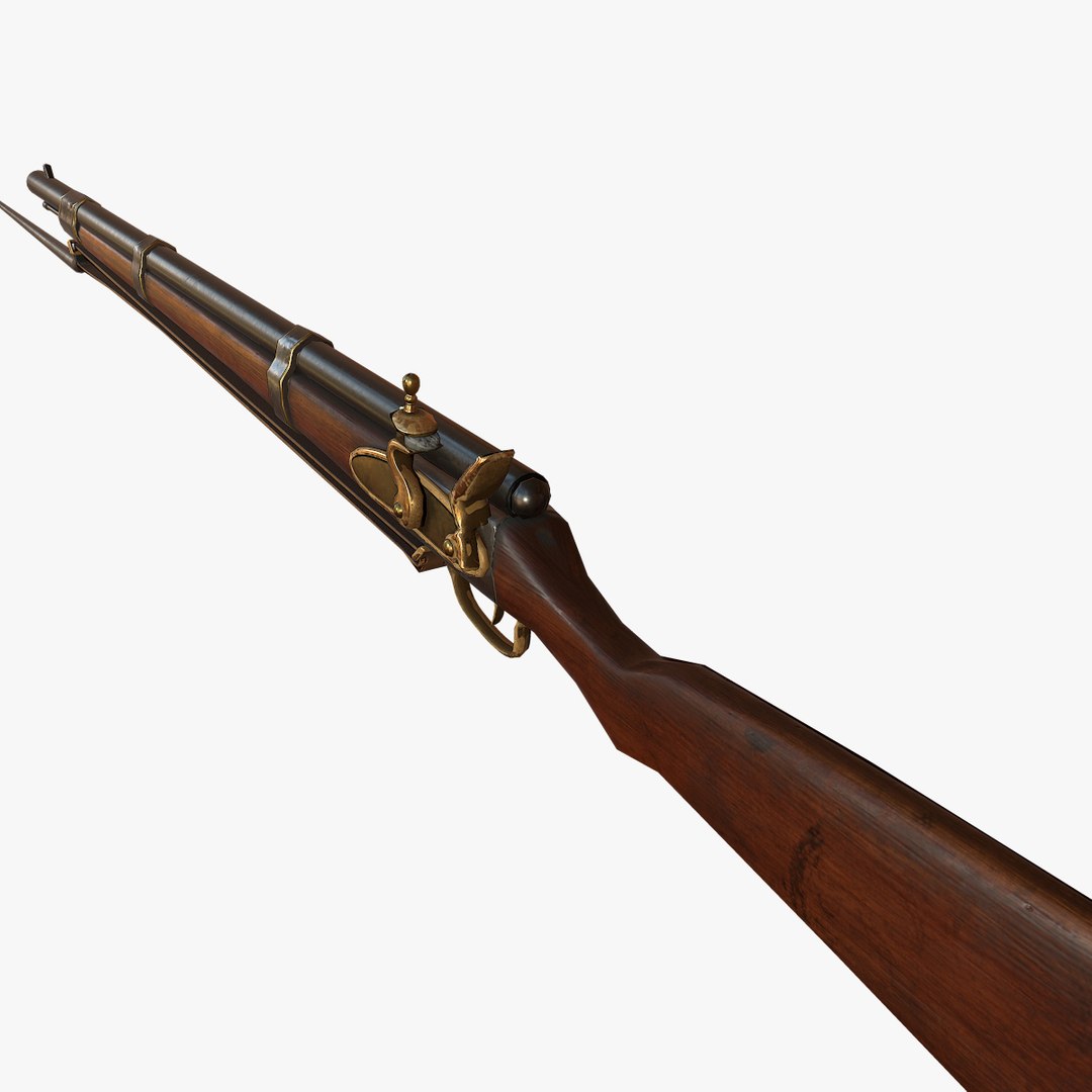Musket Model | 1147918 | TurboSquid
