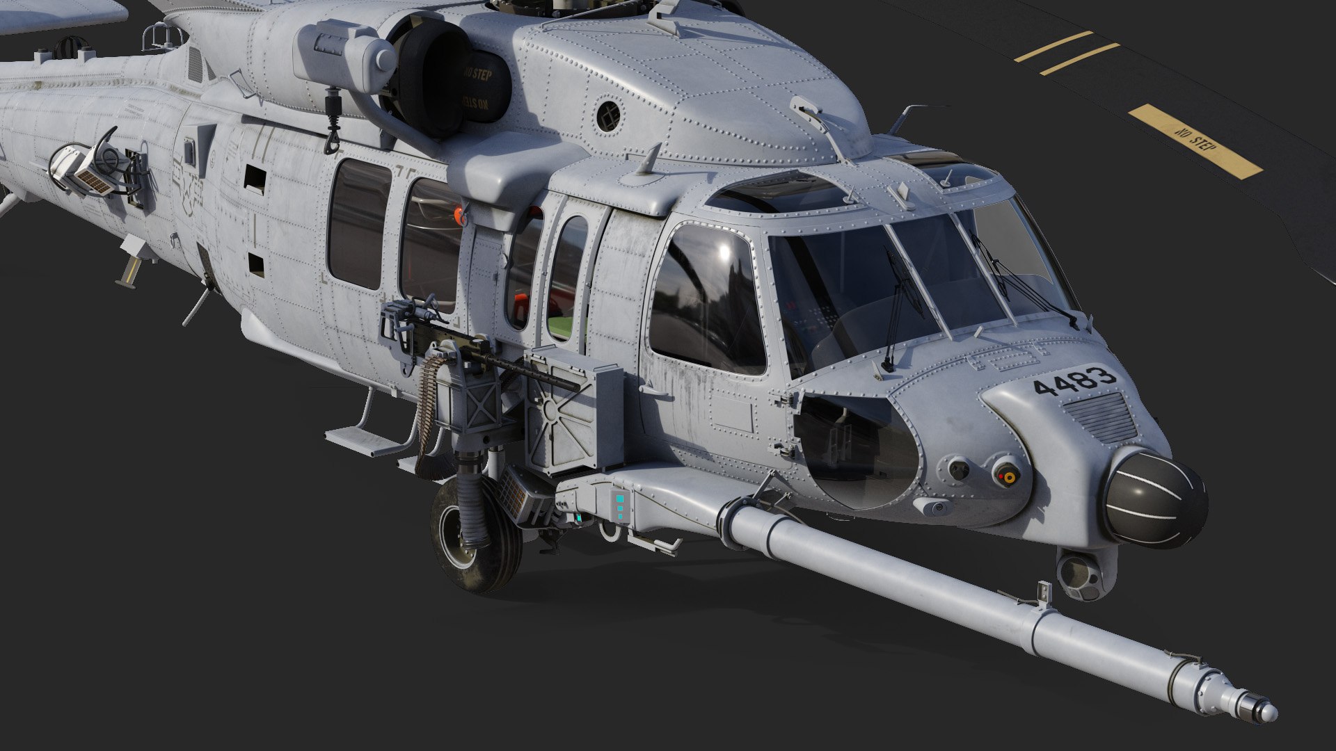 3D sikorsky hh 60 pave - TurboSquid 1602031
