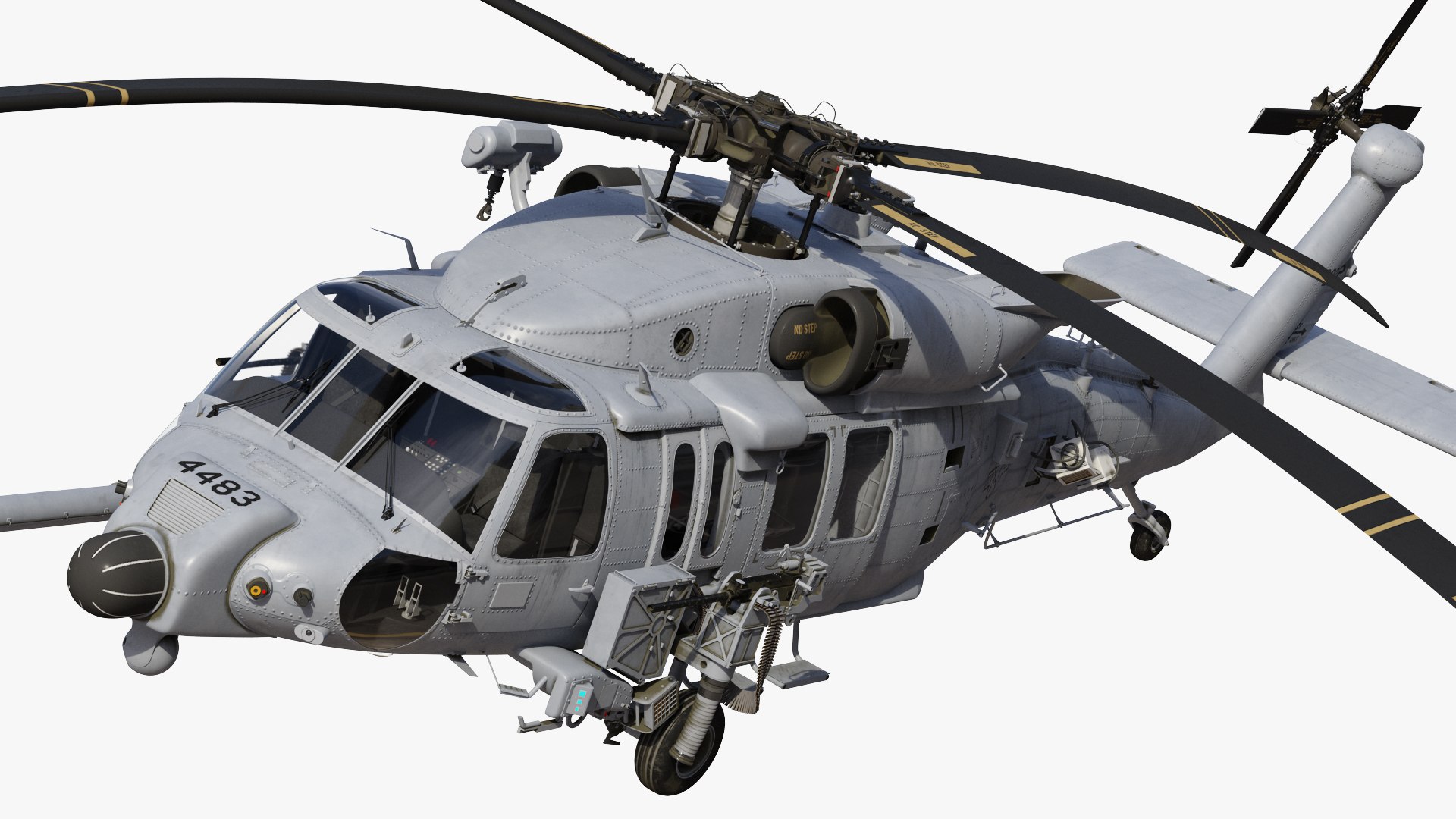 3D sikorsky hh 60 pave - TurboSquid 1602031