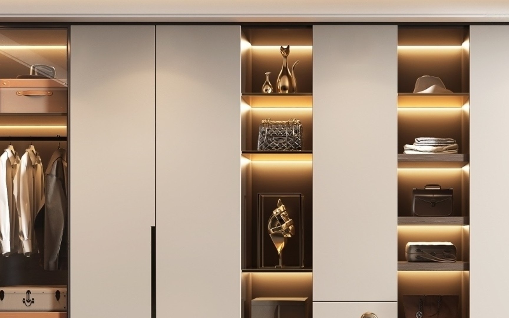 Modern wardrobe model 3D model - TurboSquid 2057425