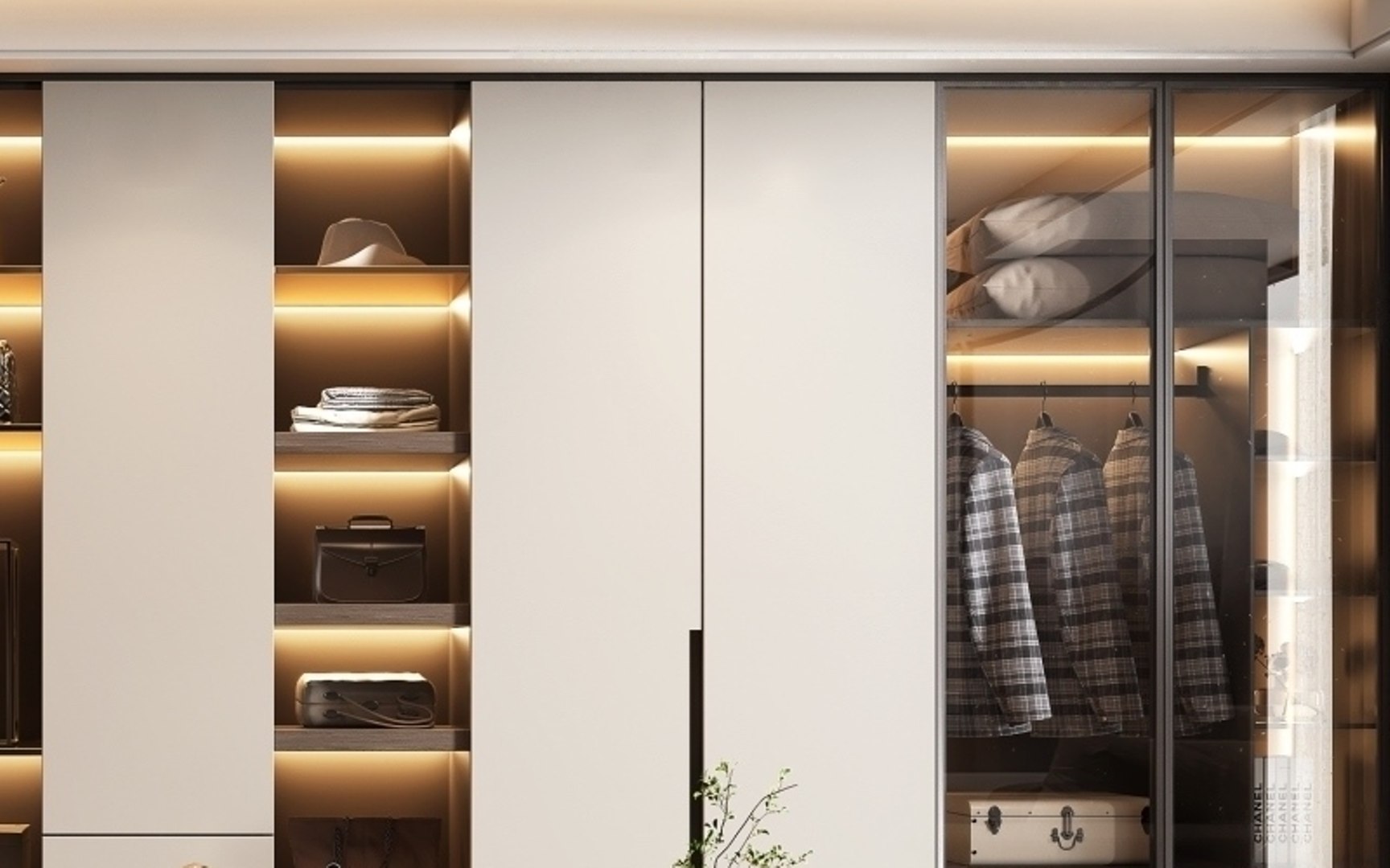 Modern wardrobe model 3D model - TurboSquid 2057425