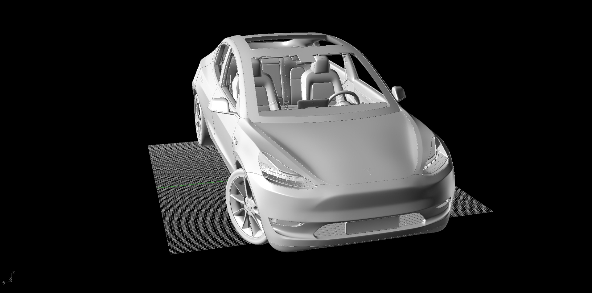 3D tesla y 2020 - TurboSquid 1391293