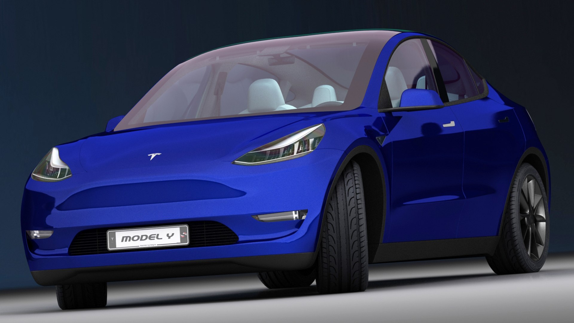 3D Tesla Y 2020 - TurboSquid 1391293