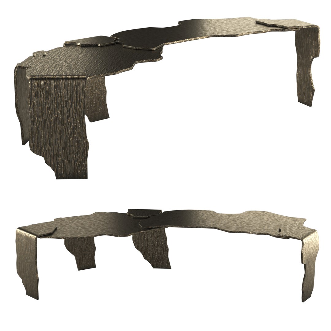3D Mantle Bench Model - TurboSquid 2118195
