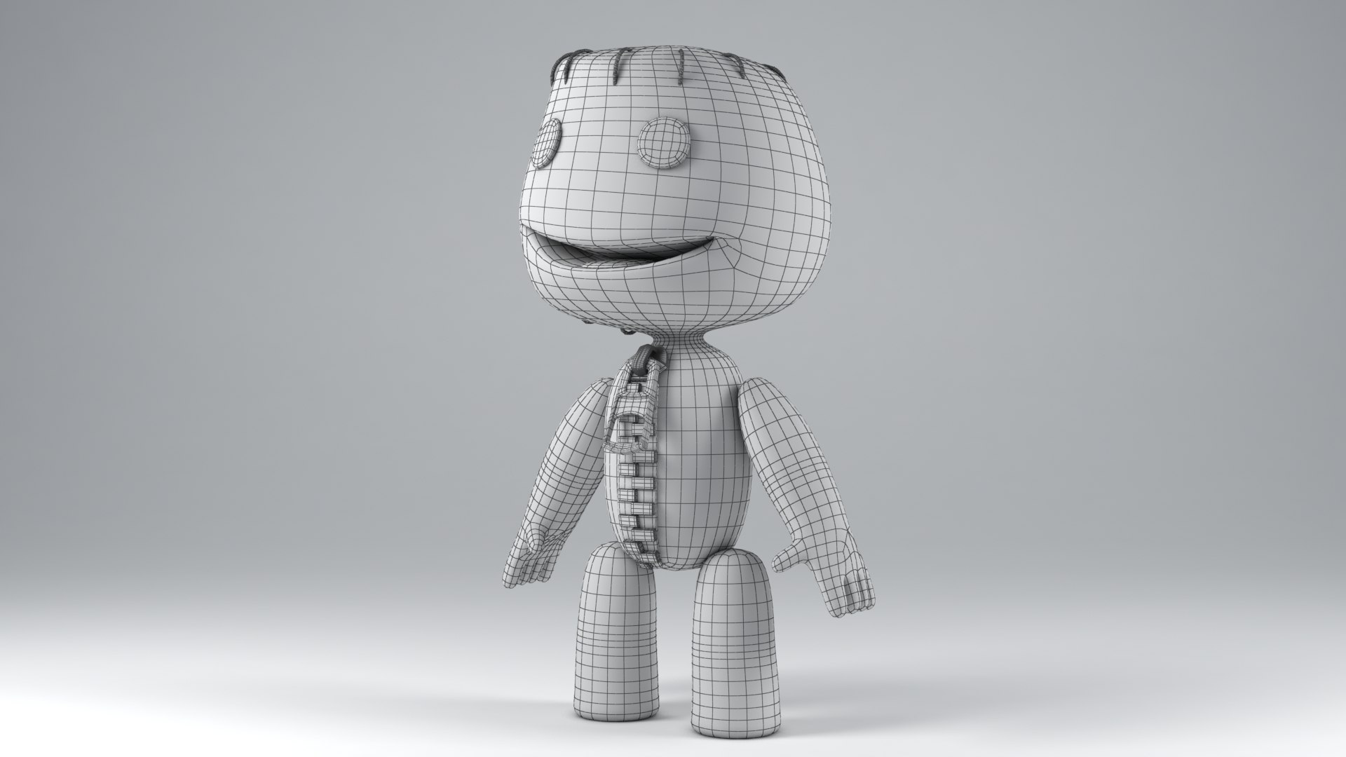 3D Sackboy Character Rig - TurboSquid 1458074