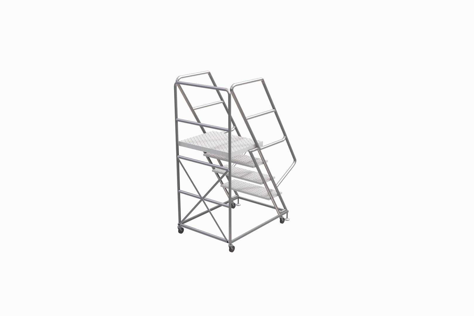 Maintenance Mechanics Rolling Ladder 3D Model - TurboSquid 2253770