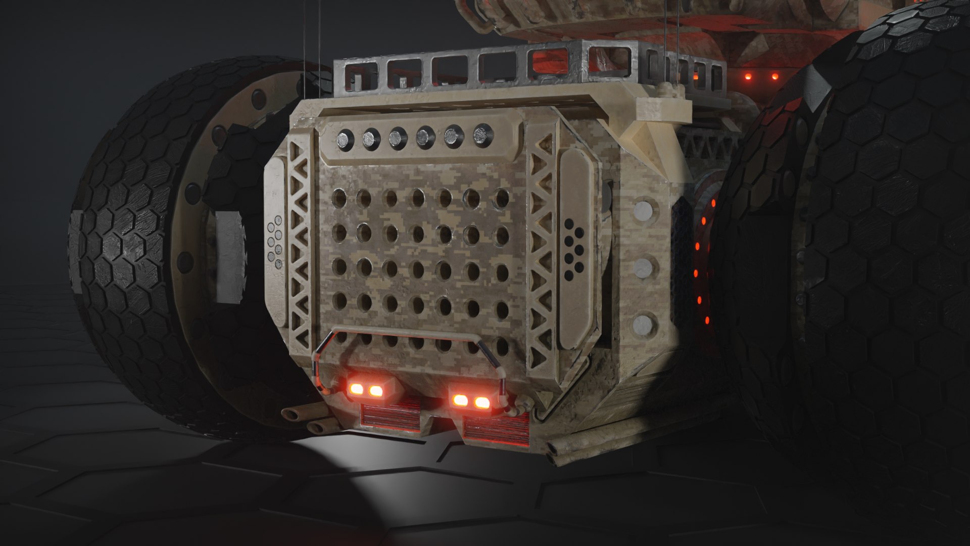 Ball Wheel Tank MK II 3D Model - TurboSquid 2022552