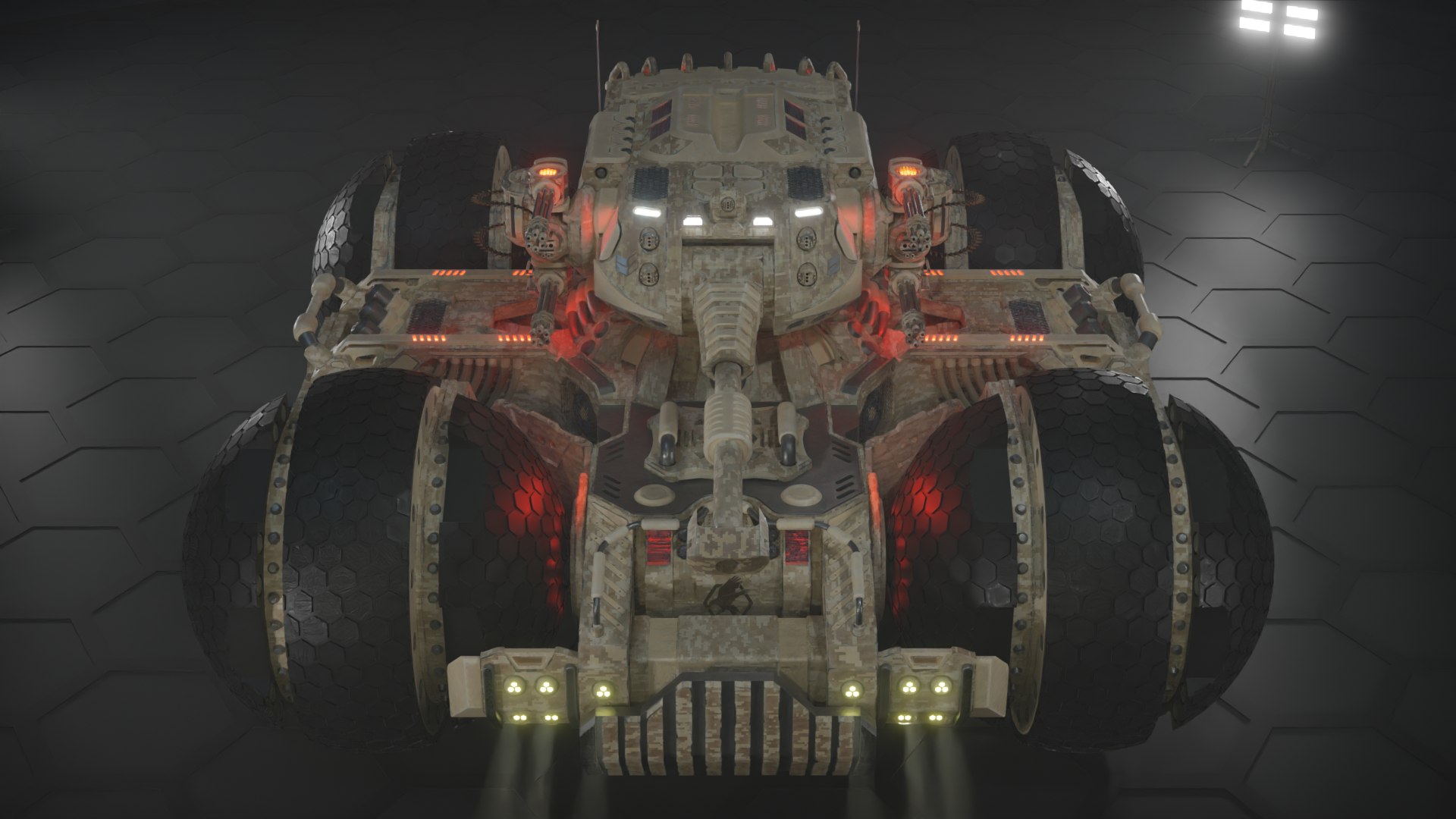 Ball Wheel Tank MK II 3D Model - TurboSquid 2022552