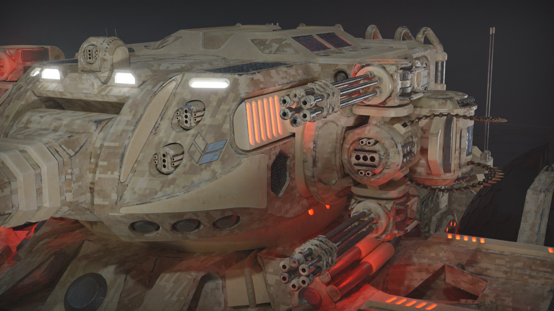 Ball Wheel Tank MK II 3D Model - TurboSquid 2022552