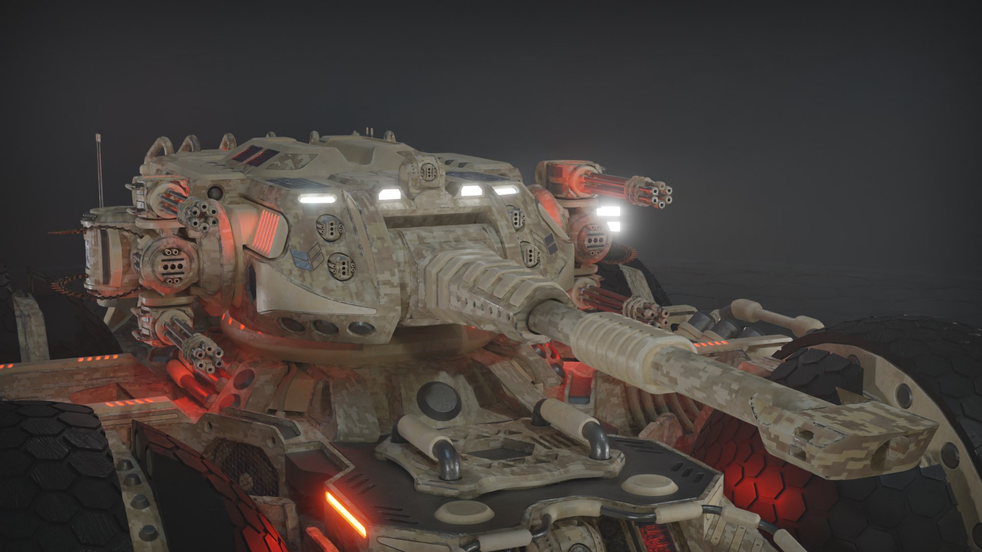 Ball Wheel Tank MK II 3D Model - TurboSquid 2022552