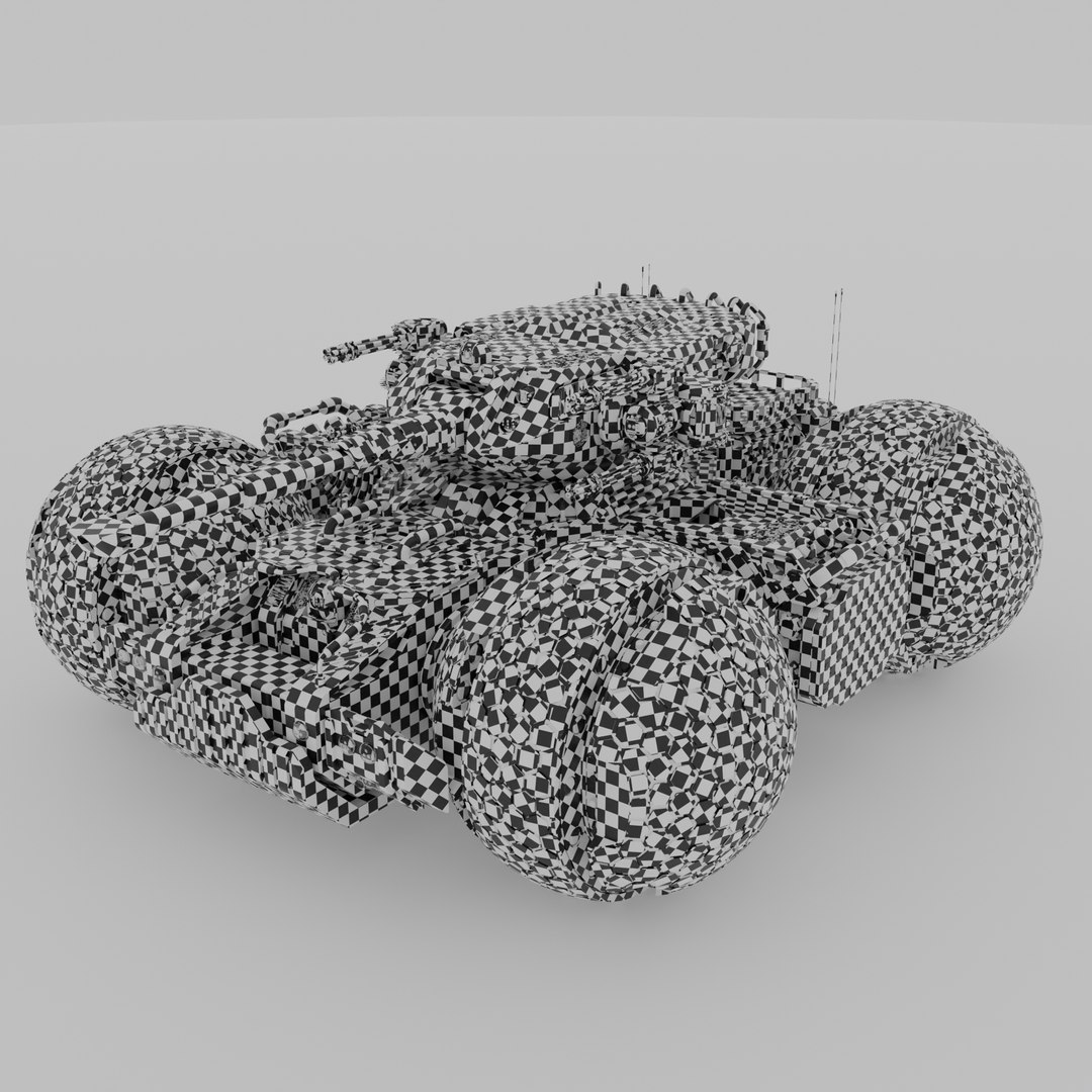 Ball Wheel Tank MK II 3D Model - TurboSquid 2022552