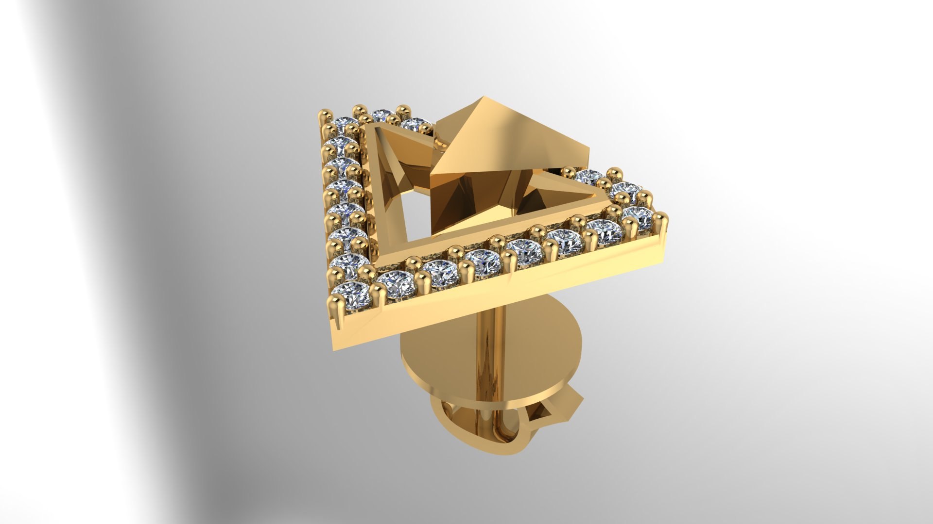 Earring 108 3D Model - TurboSquid 2324746