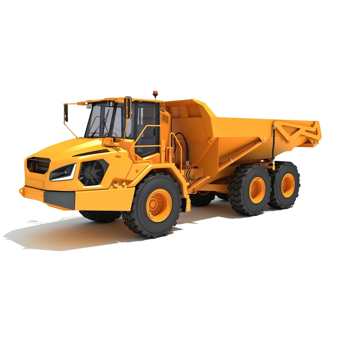 Articulated Mining Truck 3D Model - TurboSquid 2158345