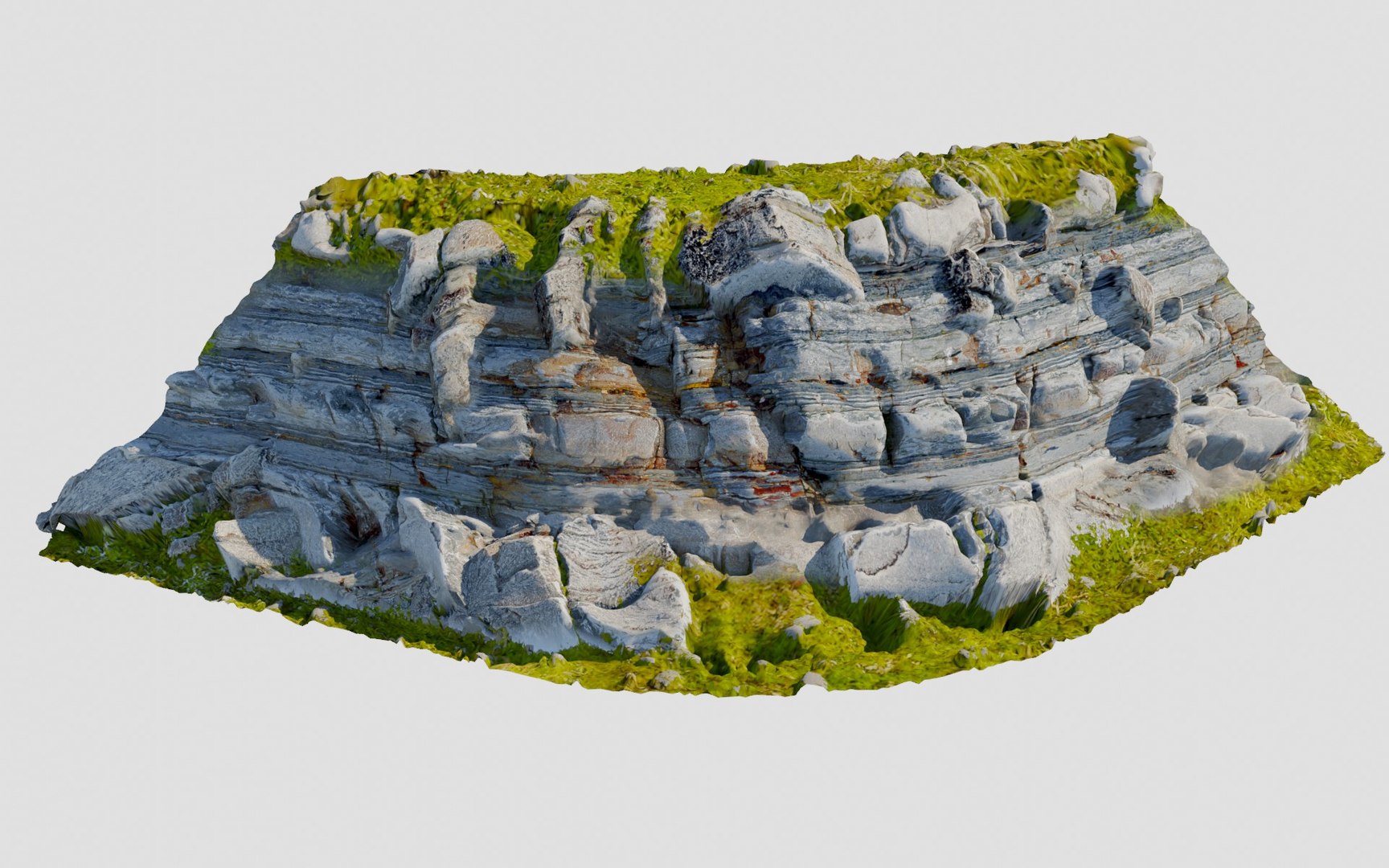 3D Rock Cliffs 03 - TurboSquid 1972998