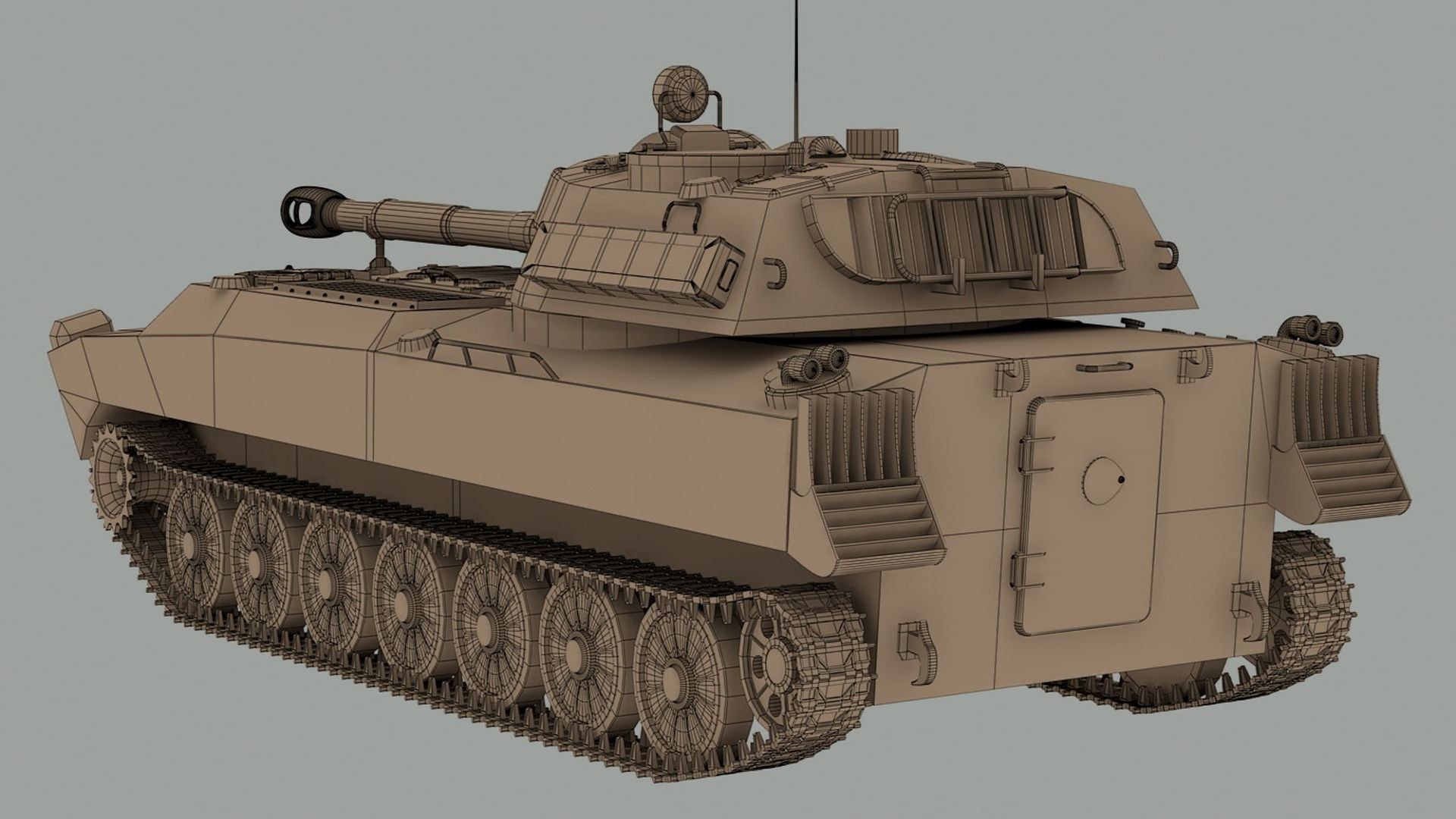 3D model 2S1 Gvozdika Camo Scheme - TurboSquid 2019973