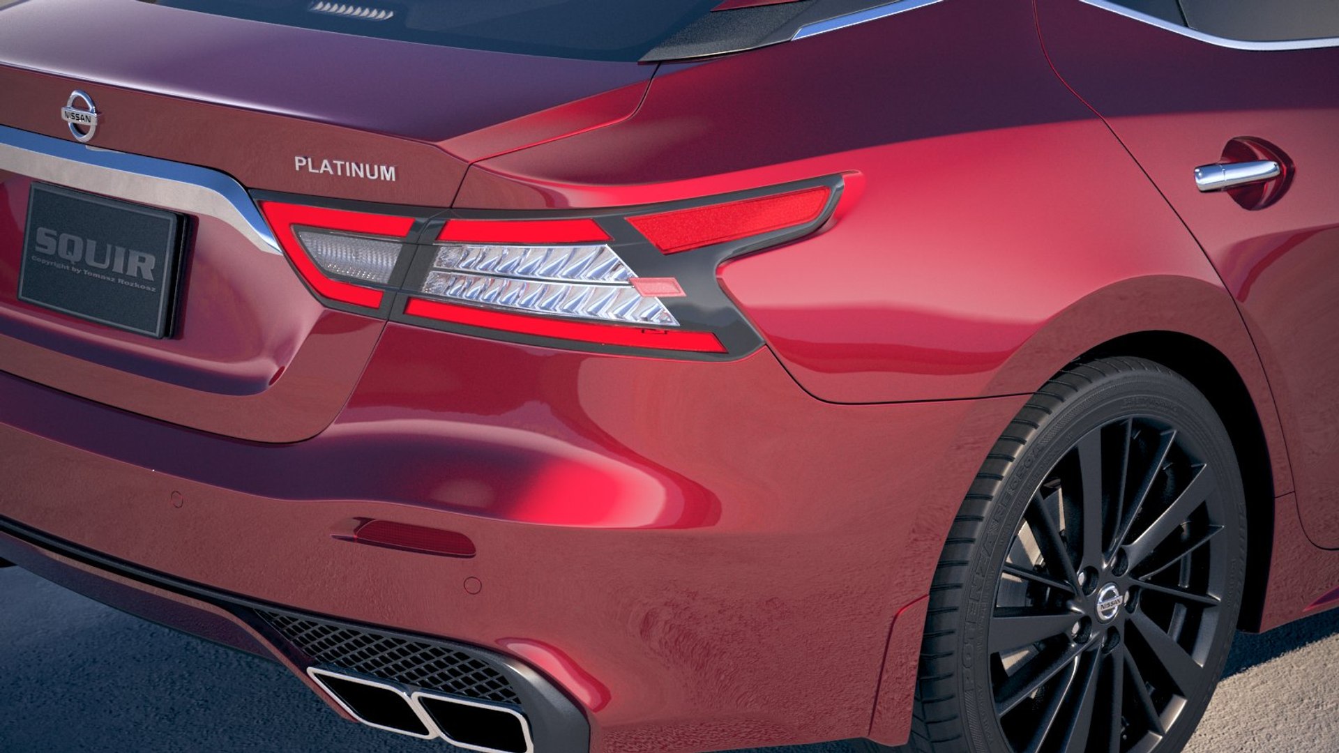 3D Nissan Maxima 2019 - TurboSquid 1358249