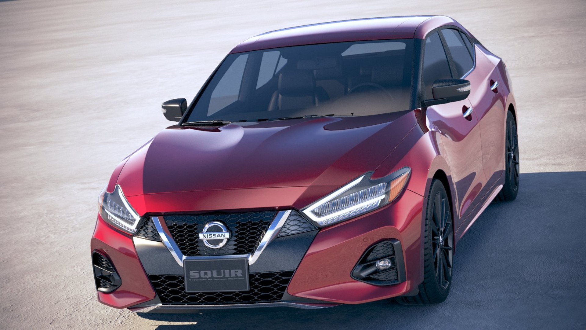 3D Nissan Maxima 2019 - TurboSquid 1358249