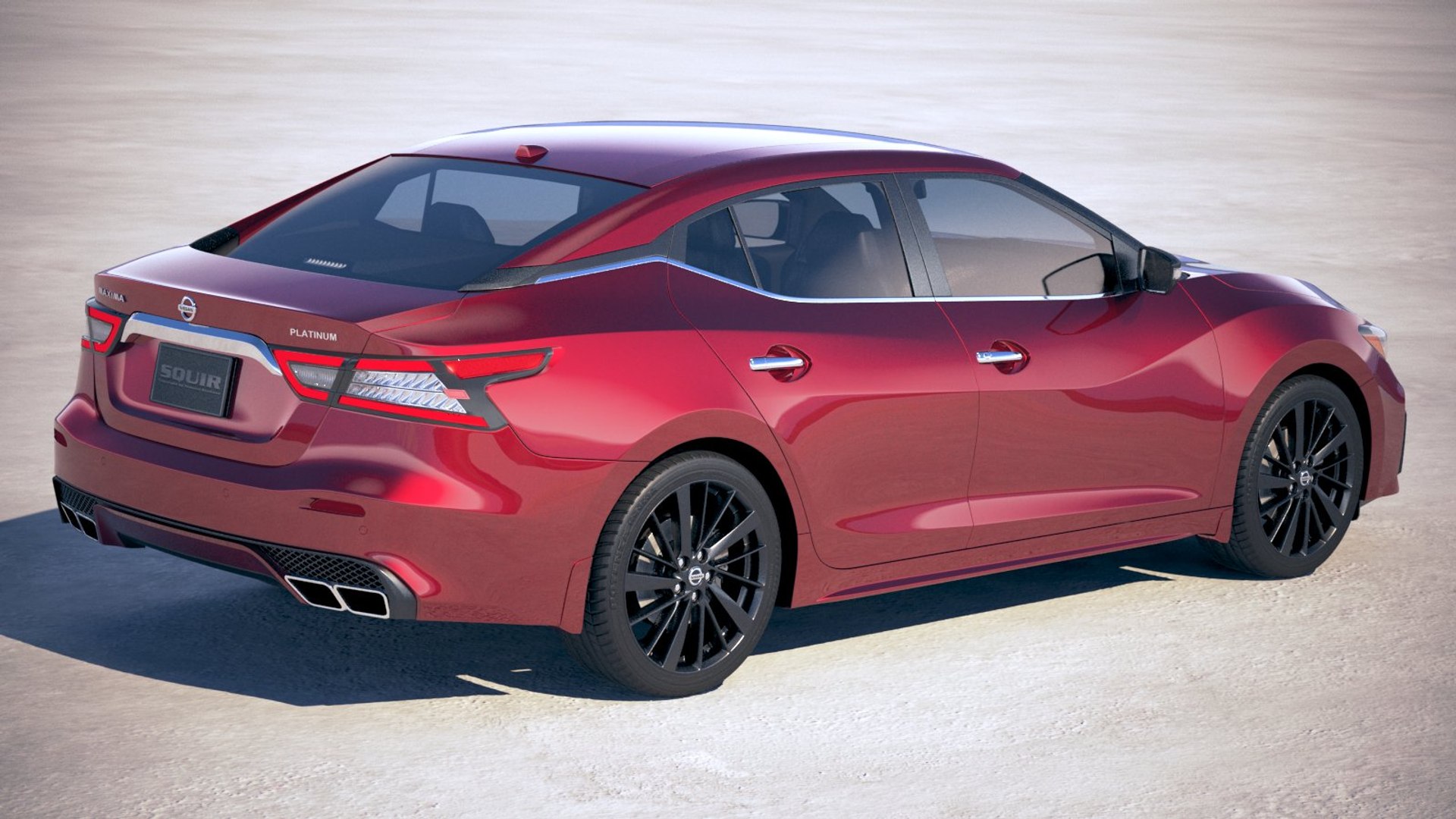3D Nissan Maxima 2019 - TurboSquid 1358249