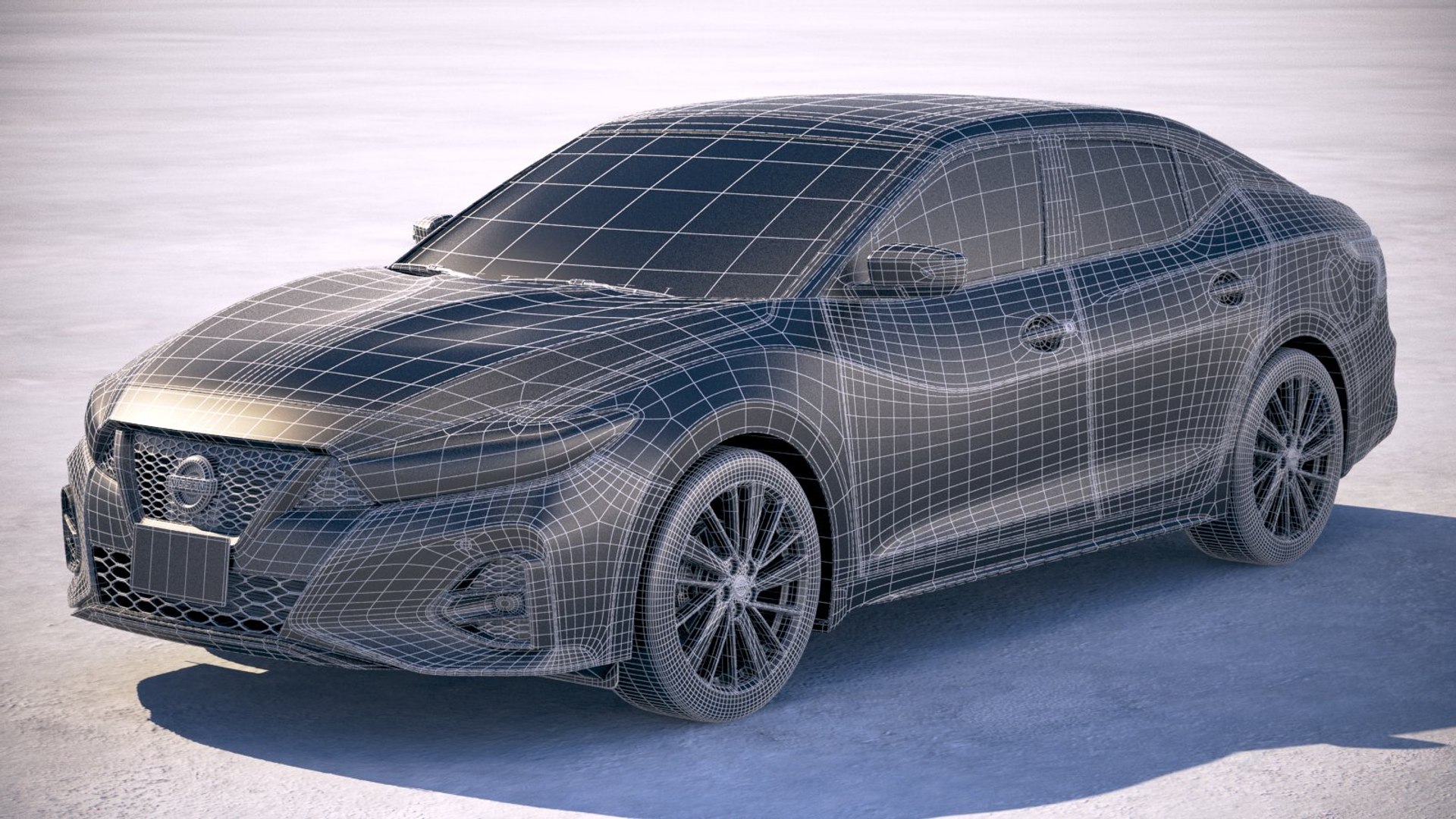 3D Nissan Maxima 2019 - TurboSquid 1358249