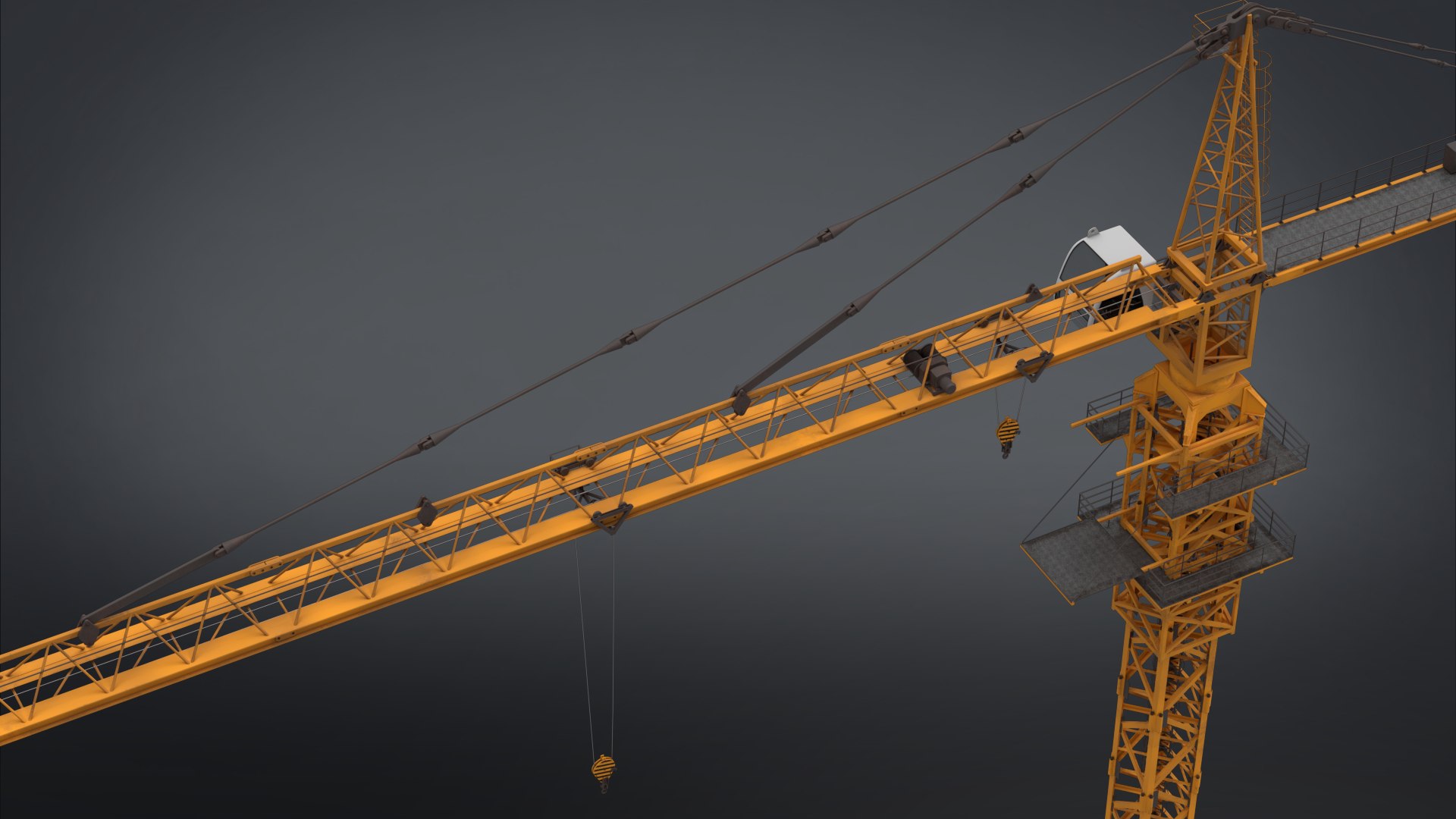 Tower Crane Model - TurboSquid 2129270