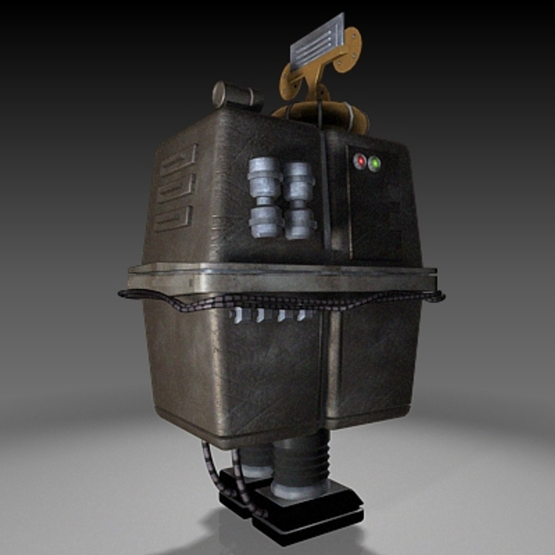 Gonk Droid 3d Model
