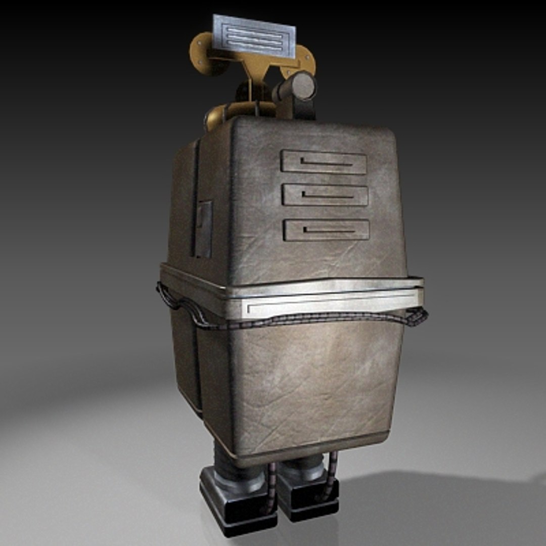 Gonk Droid 3d Model