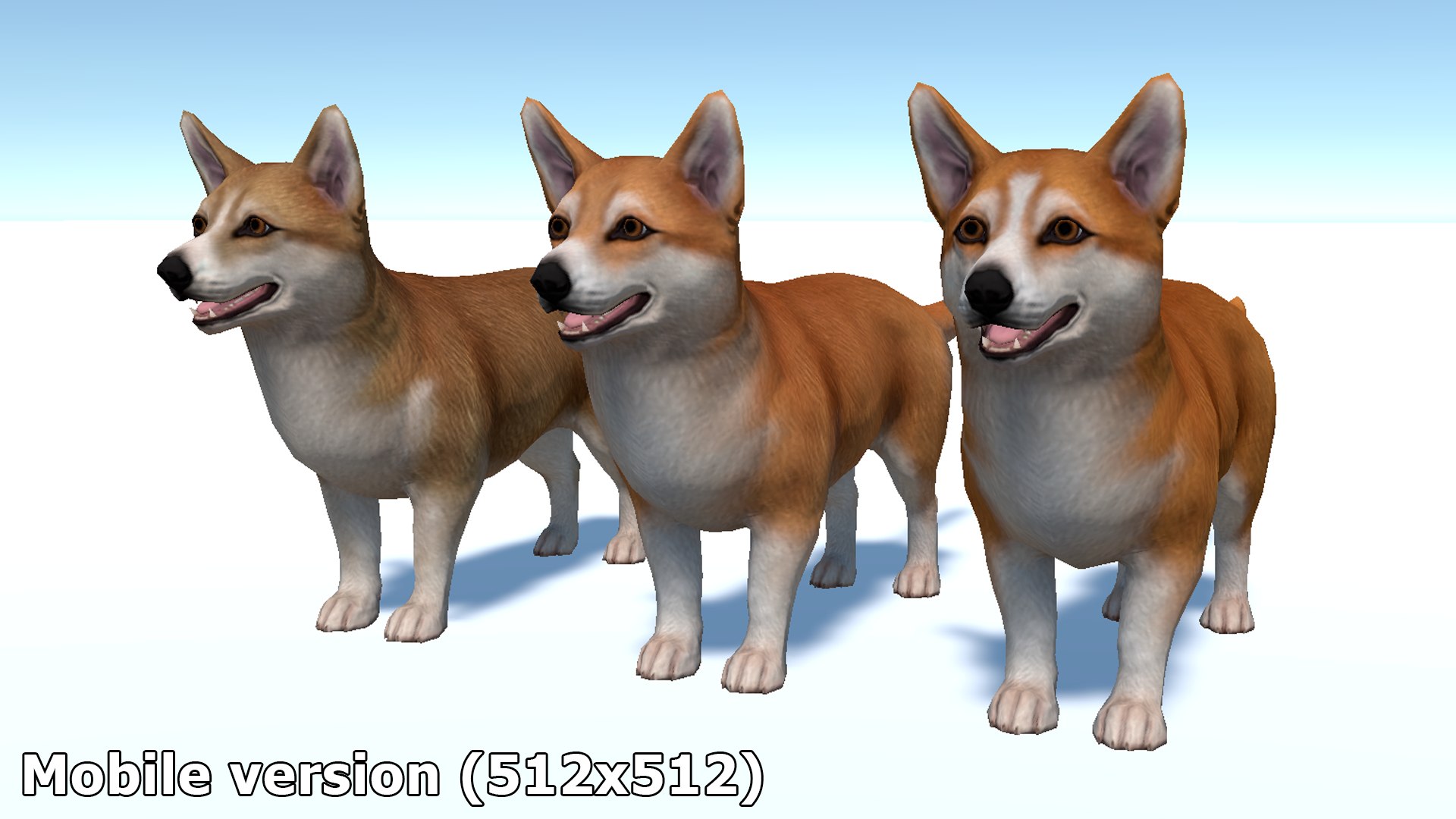 Dog - Corgi Model - TurboSquid 1933417