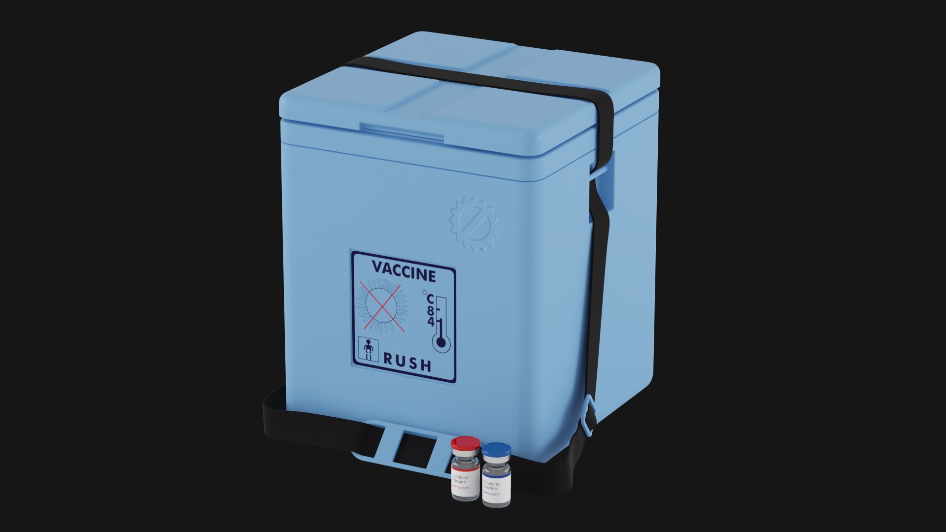 3D model Vaccine Carrier Box - TurboSquid 1753314