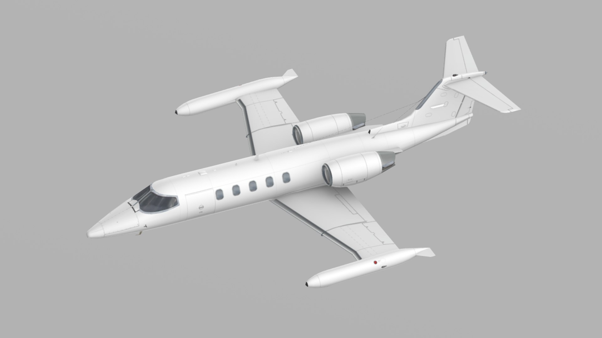 3D Model Learjet C-21A - TurboSquid 2218292